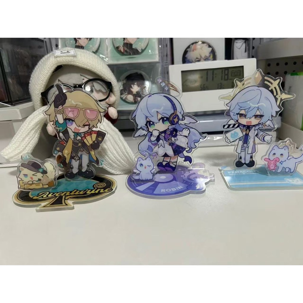 Robin Acrylic Stand Sunday Figure Display Anime Goods Collection Desk ...