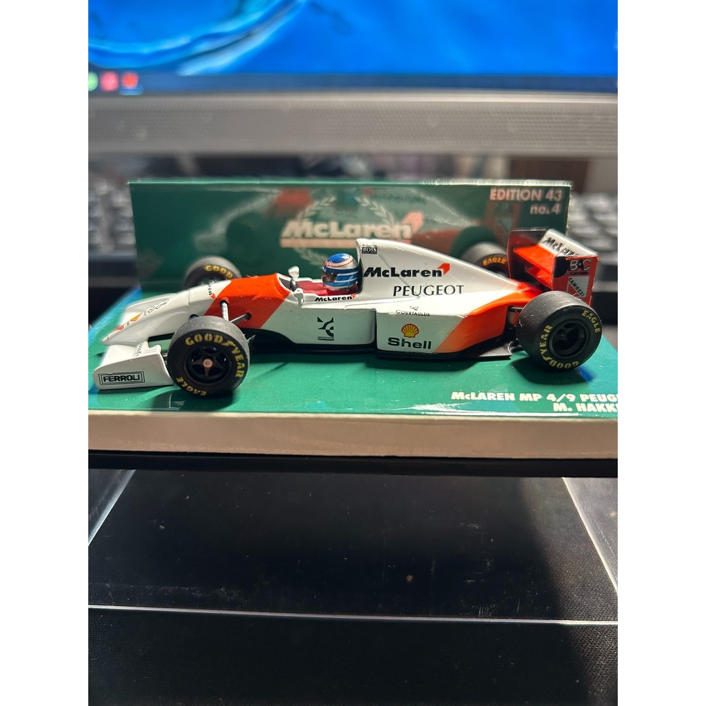 [Ready Stock] Mini Cut 1/43 F1 mclaren mclaren Fleet mp4/9 Hakinining ...