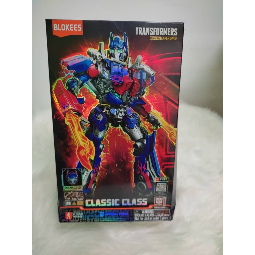 DEFECT- [BLOKEES] 71157 MOVIE 1 OPTIMUS PRIME CLASSIC CLASS 10 BLOKEES TRANSFORMERS (MODEL KIT ...
