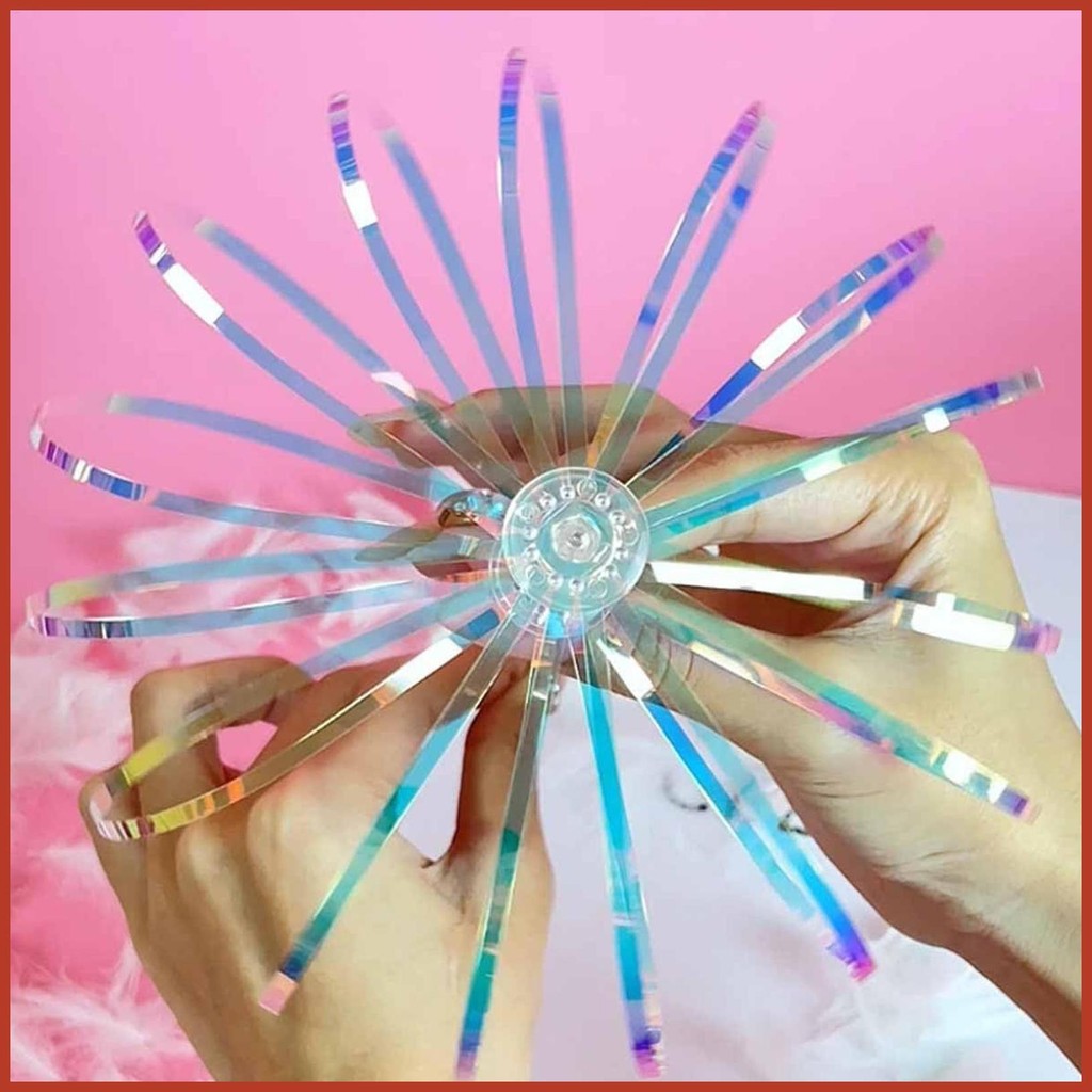 Rainbow Twirler Colorful Rainbow Twirler Spinner Wands Carnival Toys ...