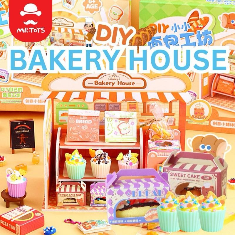 Mr Toys DIY Bakery House DIY Craft set Gift set Children Mini Art craft ...