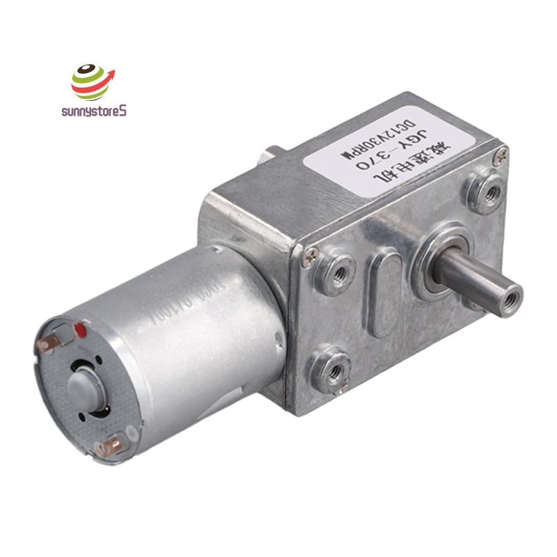 JGY370 DC Motor 12V 30RPM Reduce Speed Motor with High Torque Turbo ...