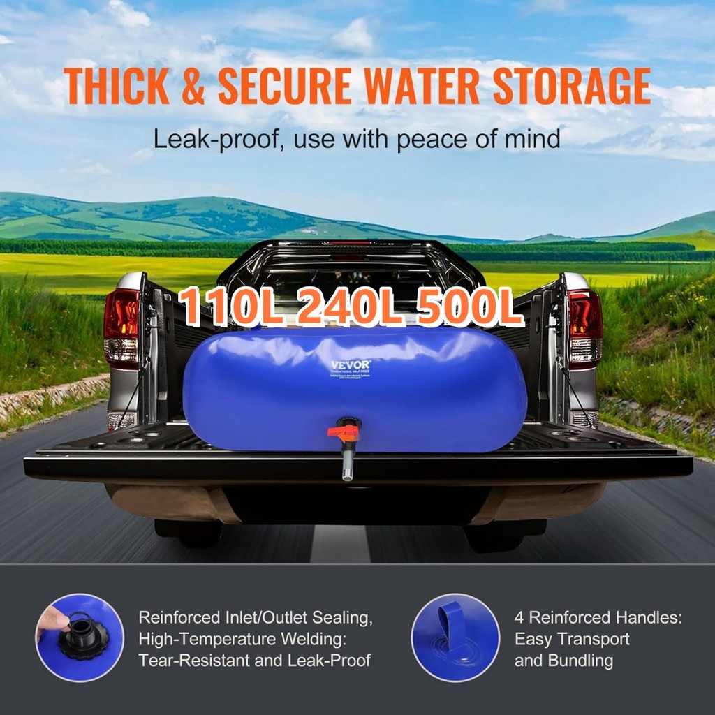 Garden courtyard water storage bag large capacity foldable water bag ...