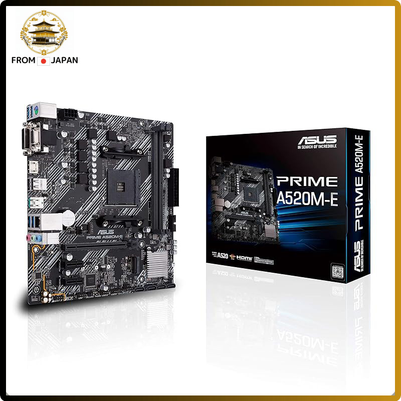 ASUS PRIME A520M-E Motherboard Socket AM4 MicroATX with AMD A520 ...