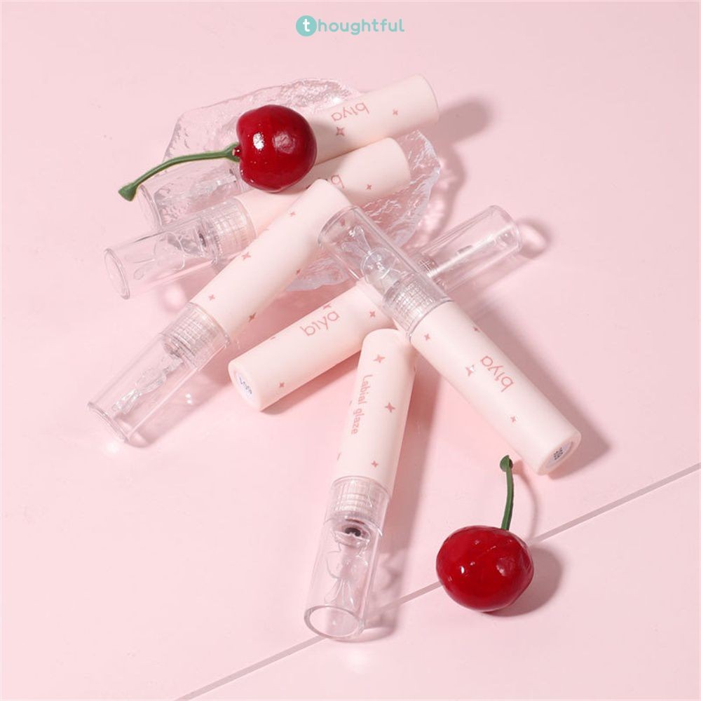 Labial Glaze Water Proofing Transparent Glass Lip Lip Gloss High Gloss ...