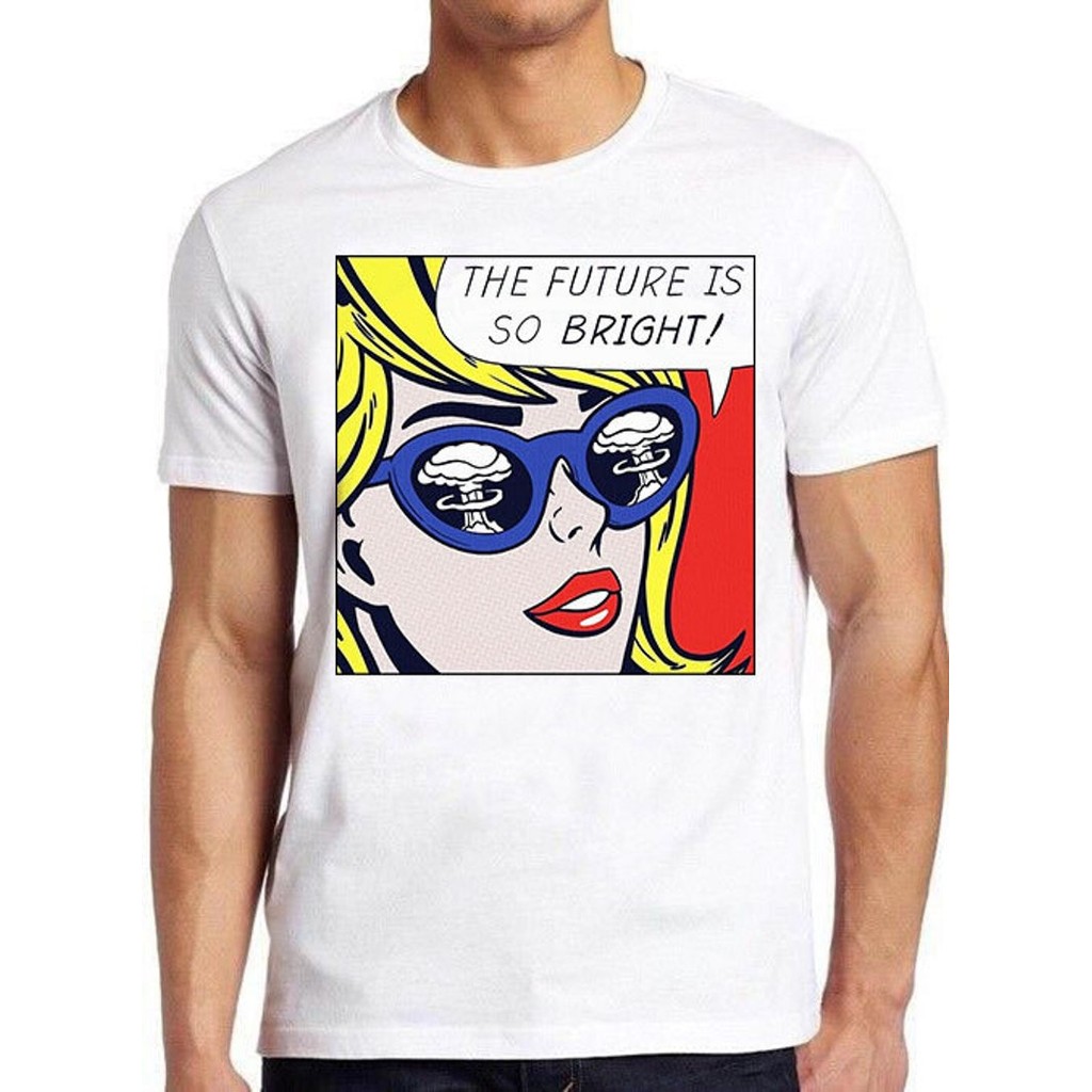 The Future Is So Bright The World Ends Pop Sexy Girl Design Funny Meme ...