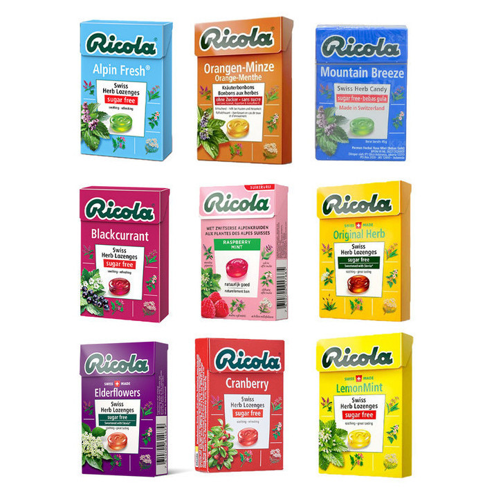 Ricola Swiss Herbal Lozenges (40g) | Shopee Malaysia