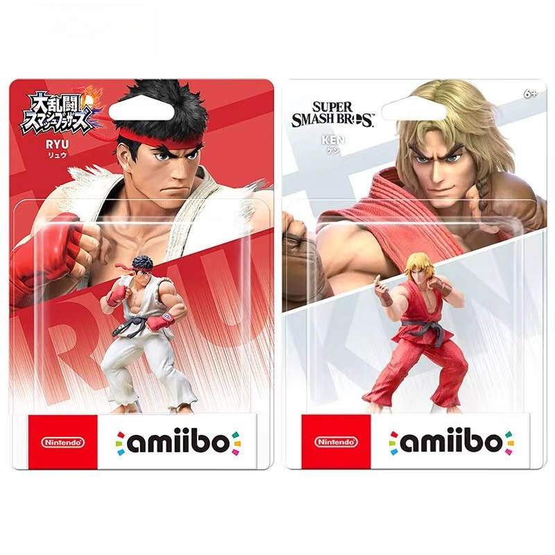 [BTF] Genuine Nintendo amiibo Figure Street Fighter Ryu Ken Ryu Super ...