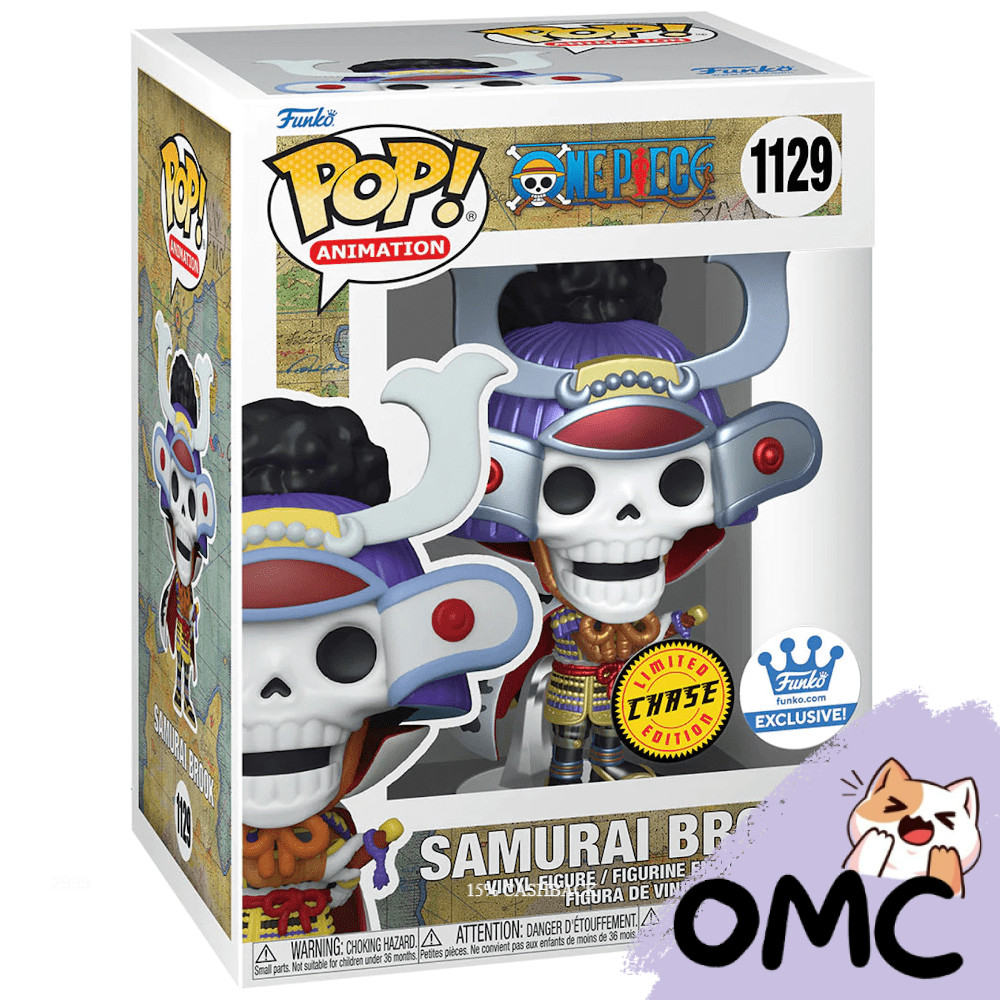 Funko Pop! One Piece #1129 - Samurai Brook Chase (Funko Exclusive) 100% ...