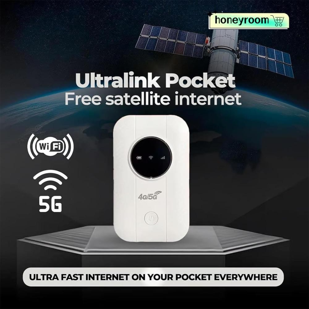 HONEYROOM Pocket Mobile Hotspot, 300Mbps Asian/European version 4/5G ...