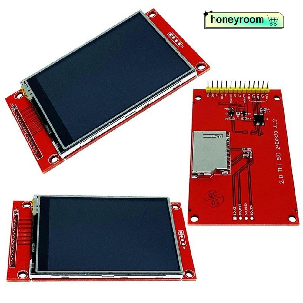 HONEYROOM 2.8" SPI TFT, with PCB ILI9341 LCD Display Touch Panel, Easy Use STM32 5V/3.3V LCD ...