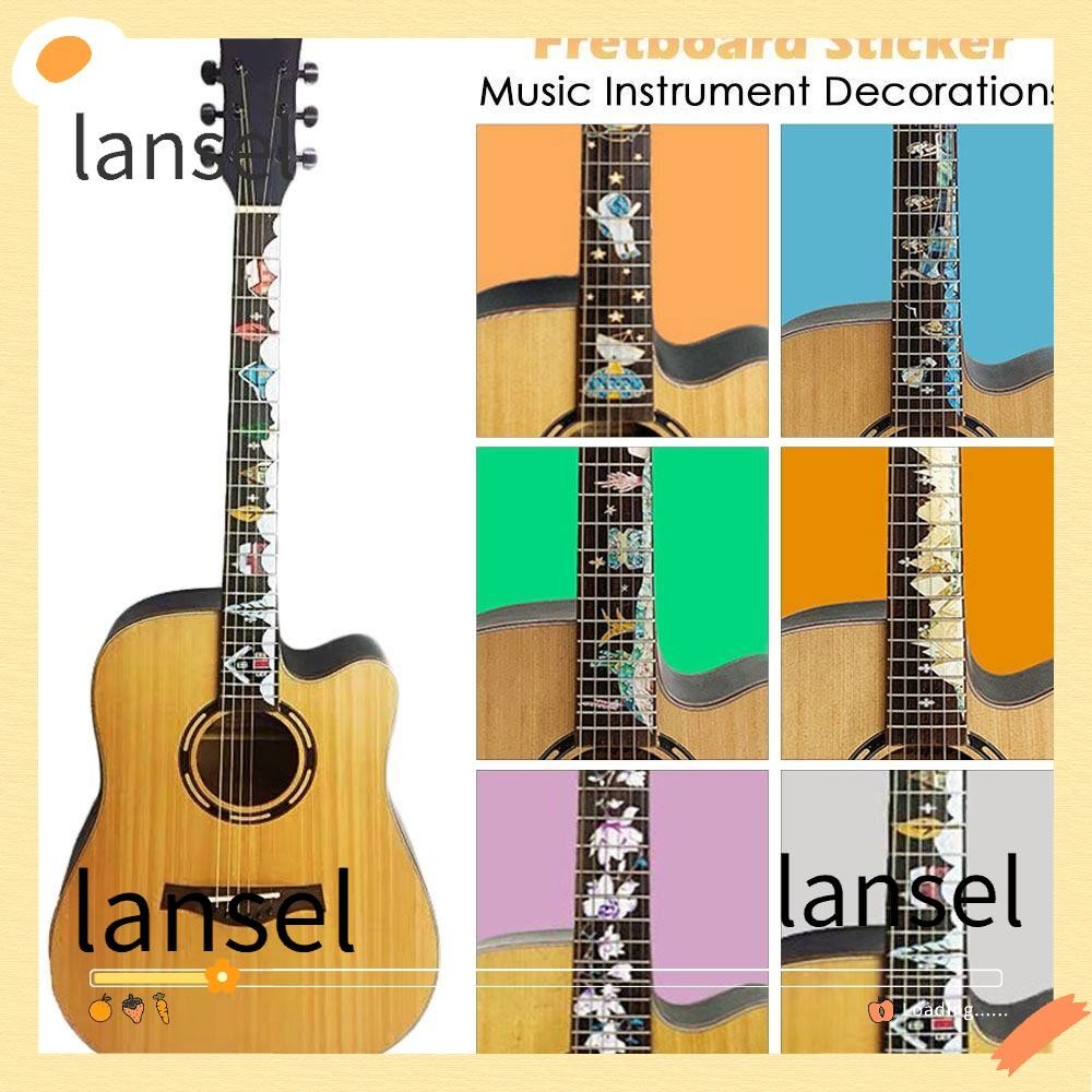 LA Bass Inlay Decal, DIY Guitarra Accessories Guitar Fretboard Sticker ...