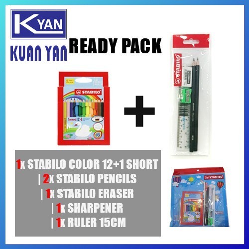 Stabilo Color Pencil Set / Stationery Set / Value Pack / School Set ...