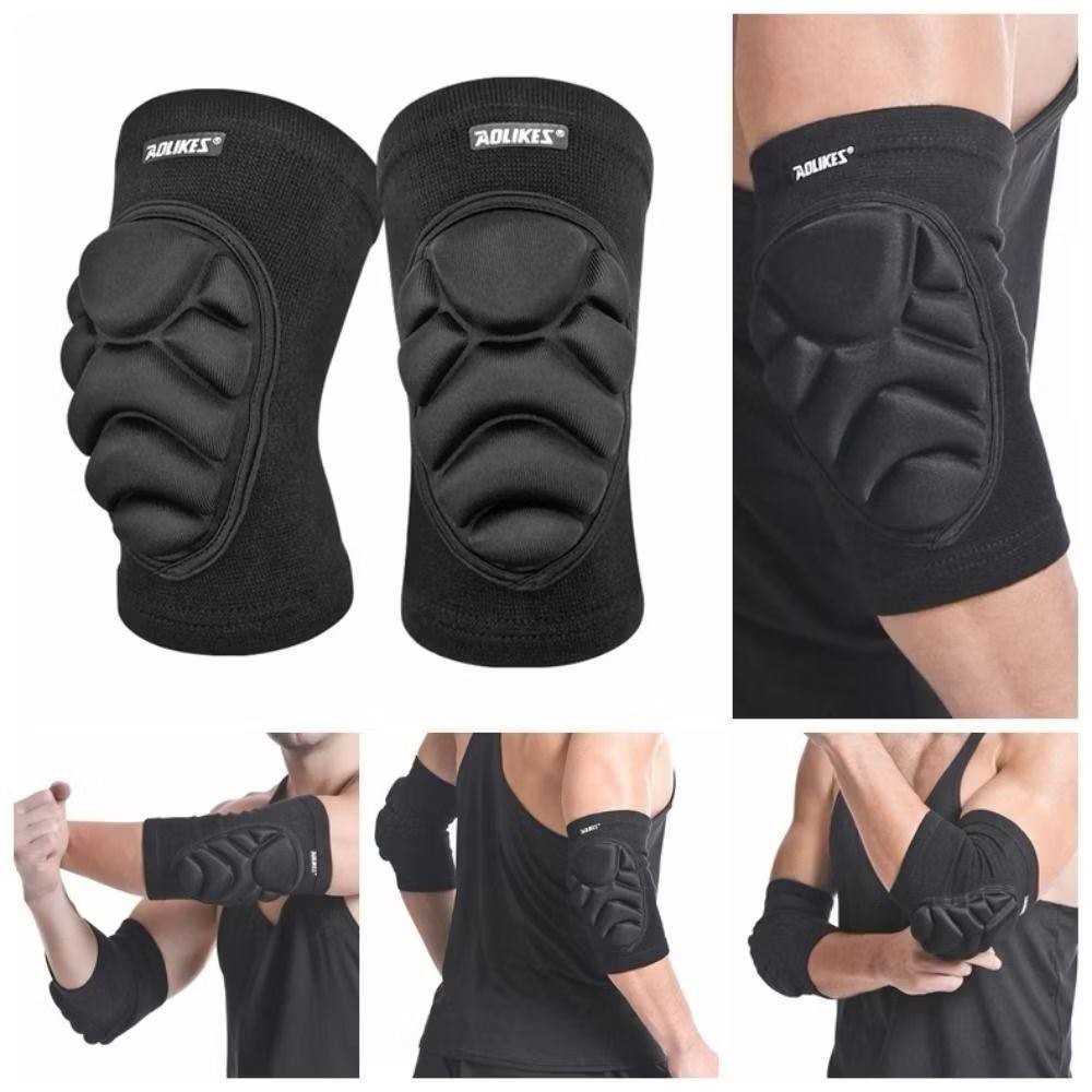 1 Pair Aolikes Elbow Protector Adjustable Support Siku Pads Thick ...