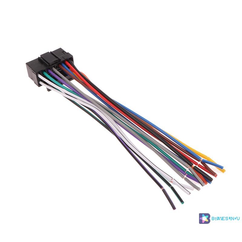 [BraveSundu] Car Stereo Radio 16Pin Male Plug Harness For Sony For JVC ...
