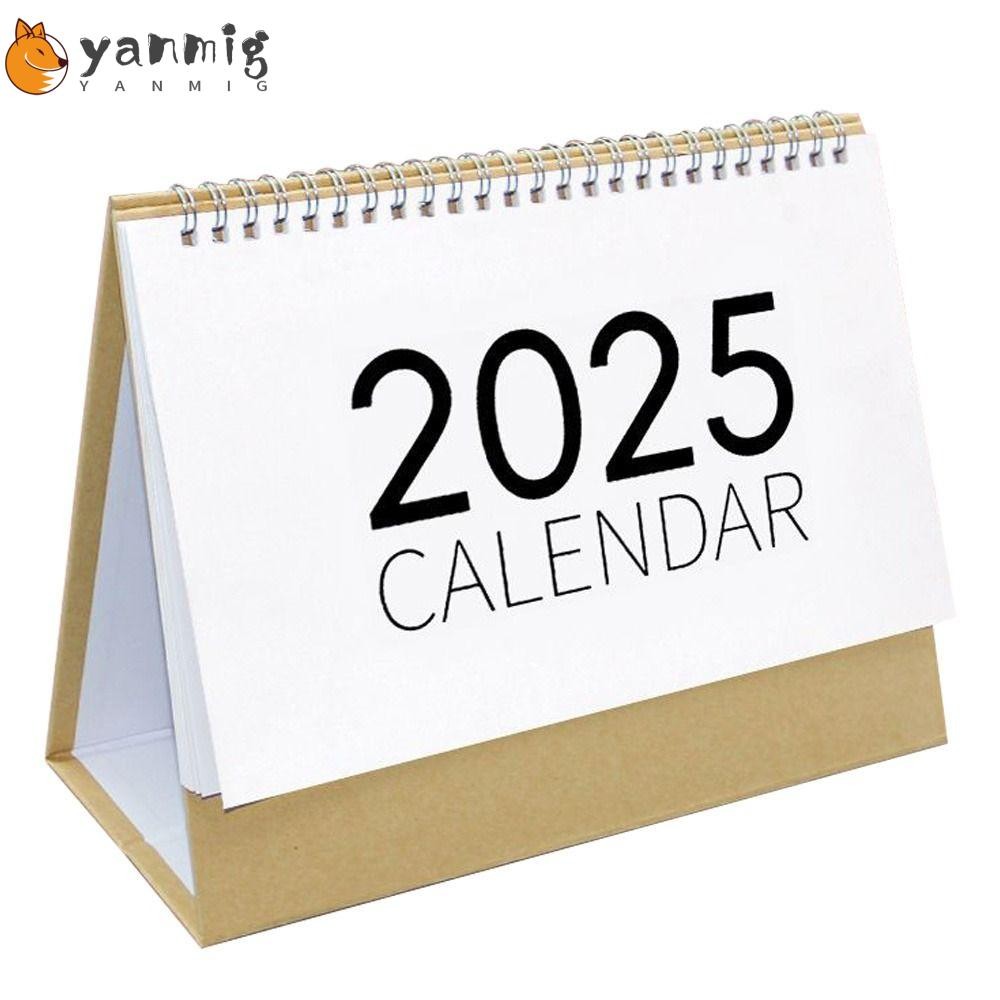 YANMIG Desktop Paper Calendar, Multi-function Yearly Planner Scheduler ...