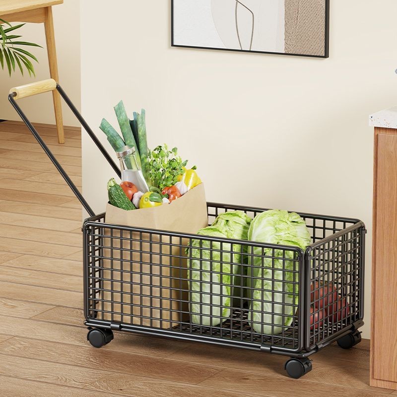 Foldable Shopping Supermarket Trolley Trolley Household Portable ...