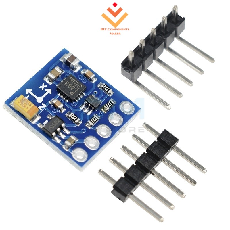 GY-271 HMC5883L 3V-5V Triple Axis Compass Magnetometer Sensor Module ...