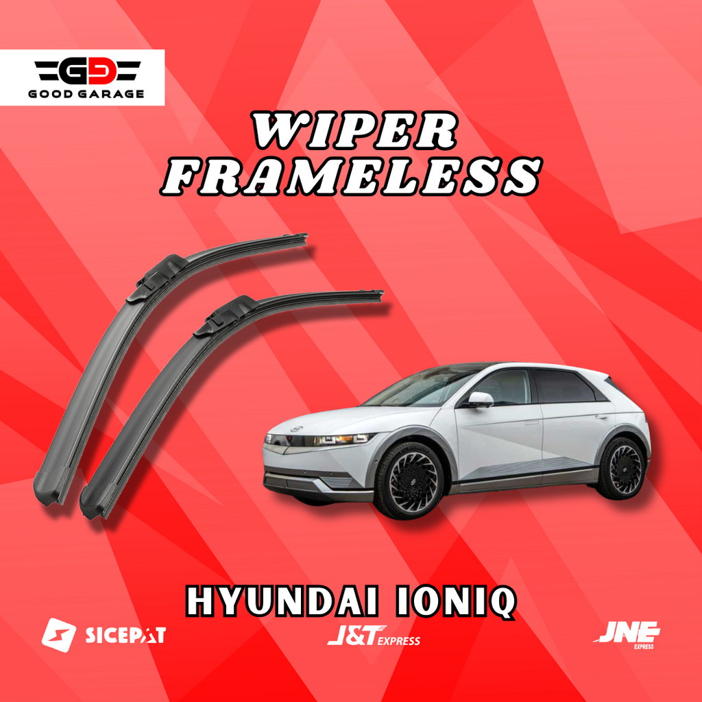 Hyundai Ioniq Soft Blade Car Wiper - Frameless Single Rubber Car Wiper ...