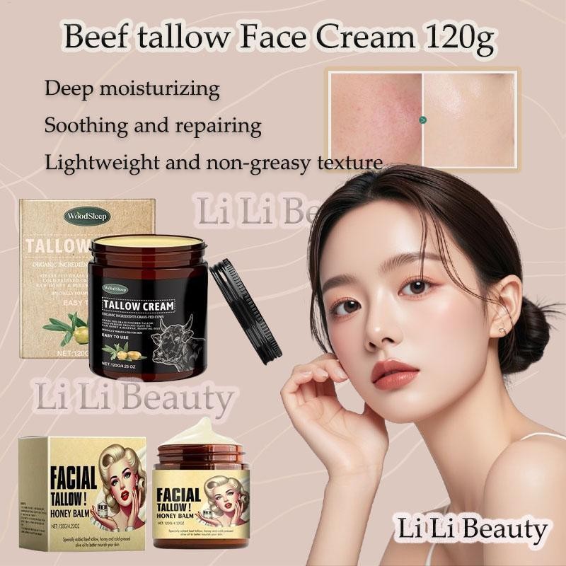 Beef tallow Face Cream 120g Organic Beef Tallow Natural Skin Care Body ...