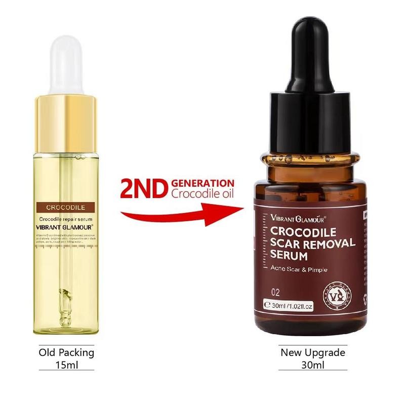 VIBRANT GLAMOUR Crocodile Scar Repair Serum Ceramides Face Essence ...