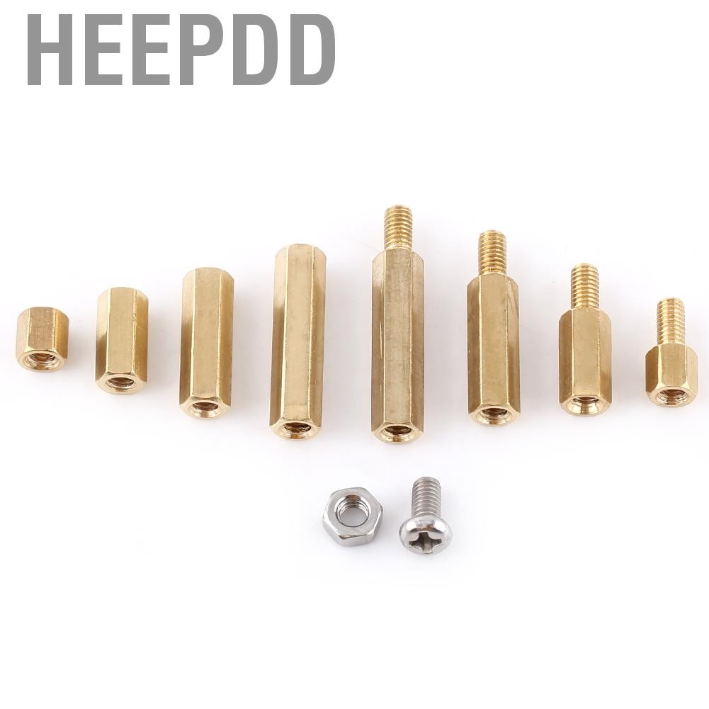 skill-my Brass Standoff 200pcs M3 PCB Hex Male Female Threaded ...