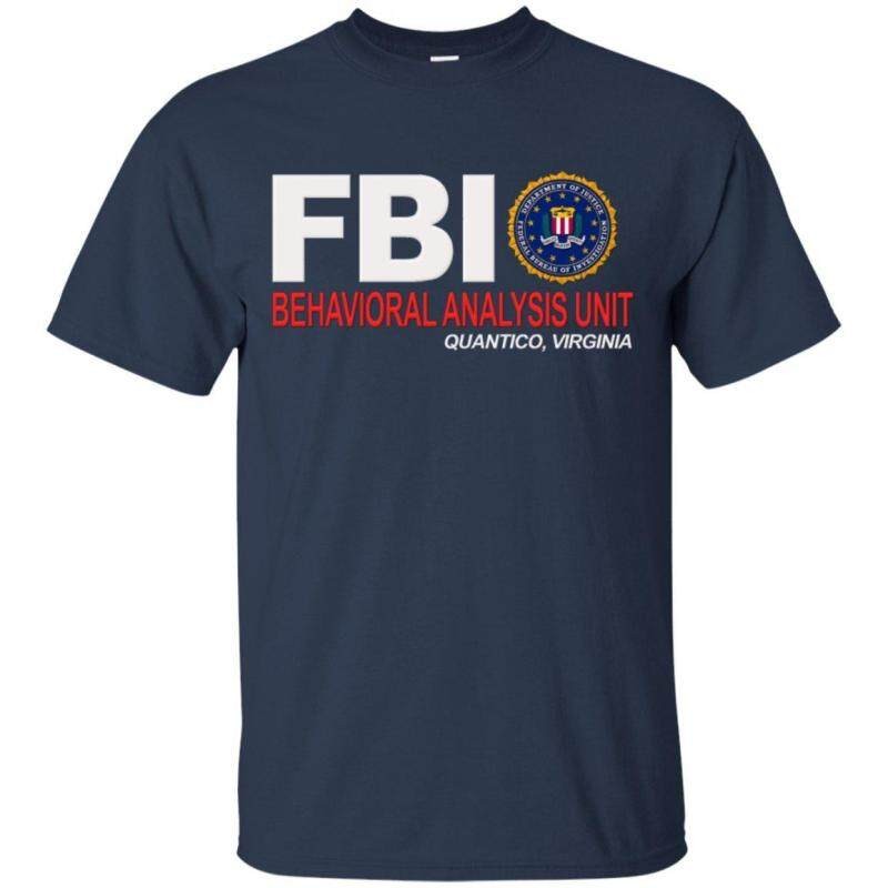 Policetee Fbi Behavioral Analysis Unit Quantico Virginia Gift Men'S T ...