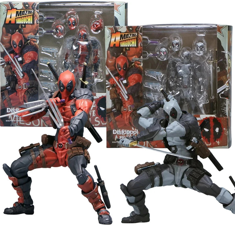 Yamaguchi Deadpool & Wolverine 2.0 mutant human body moving arm figure ...