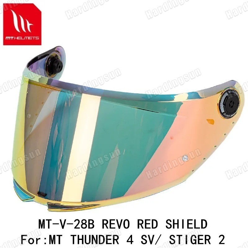 MT-V-28B face shield for THUNDER 4 SV helmet STINGER 2 helmet original ...