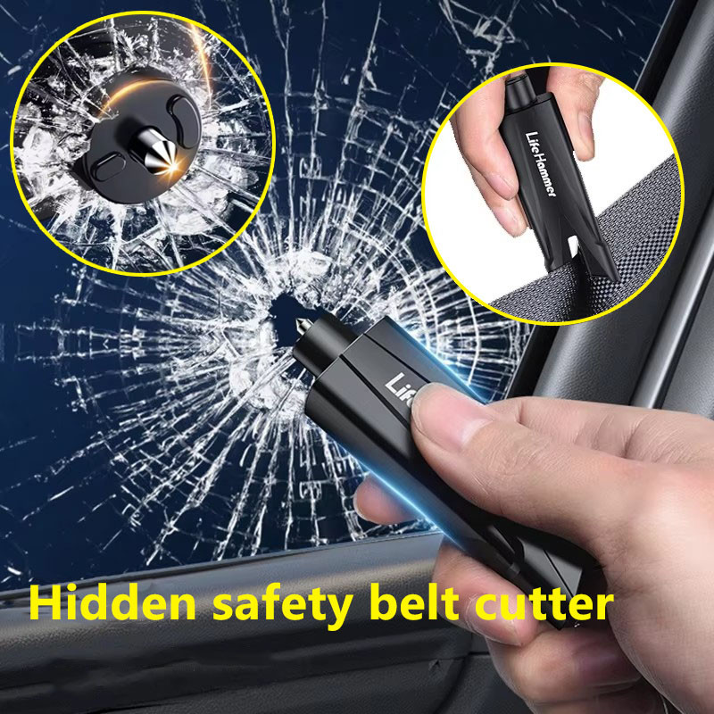 Car Safety Hammer Portable Car Safety Hammer Window-breaking Device Car ...