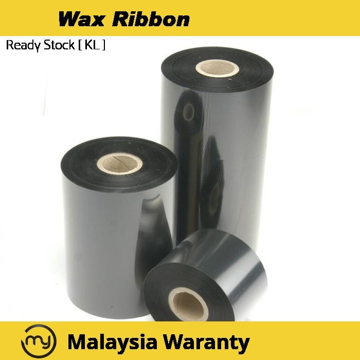 Premium Thermal Transfer Wax Barcode Ribbon | Shopee Malaysia