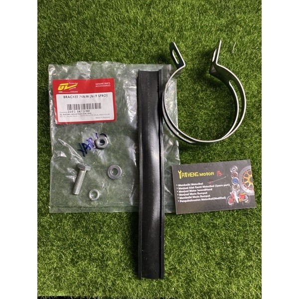 yhmotor bracket 74mm ekzos open /bracket untuk gantung ekzos open ...