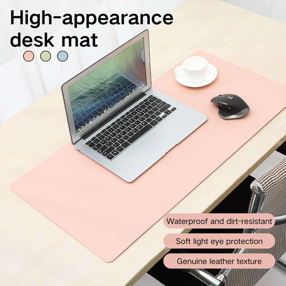 Oversized Waterproof Leather Mouse Pad Keyboard Pad, Laptop Desk Pad ...