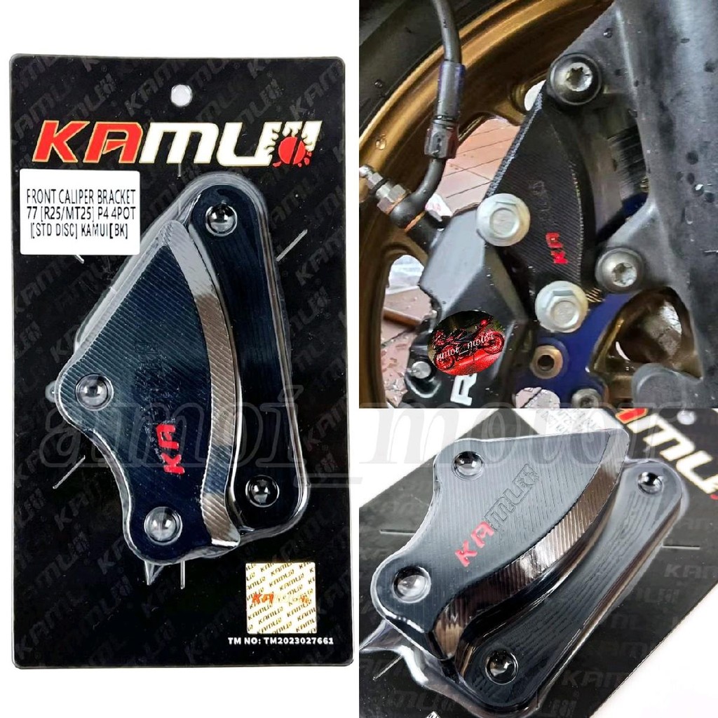 R25 MT25 V1 V2 P4 4POT FRONT CALIPER BRACKET STANDARD DISC 300MM BRAKE ...