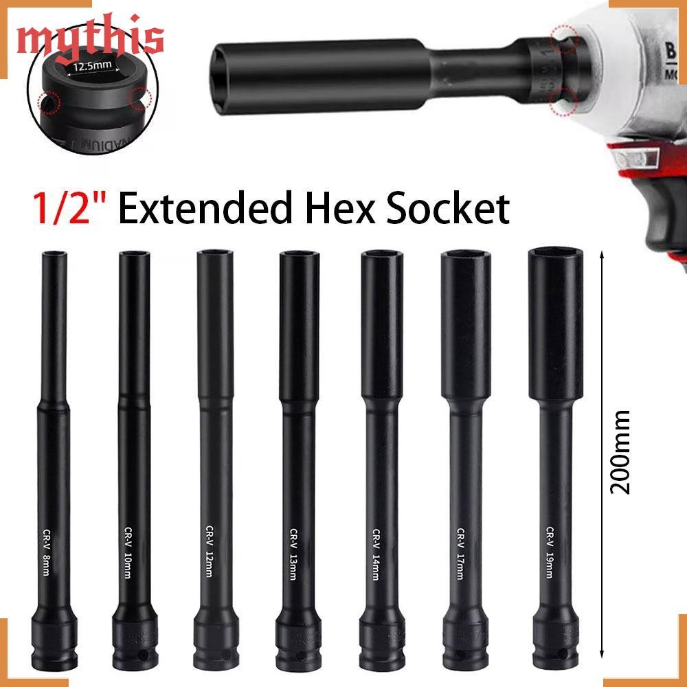 [MYTHIS] 1Pcs Impact Wrench Drive Socket, Extended Type Spanner ...