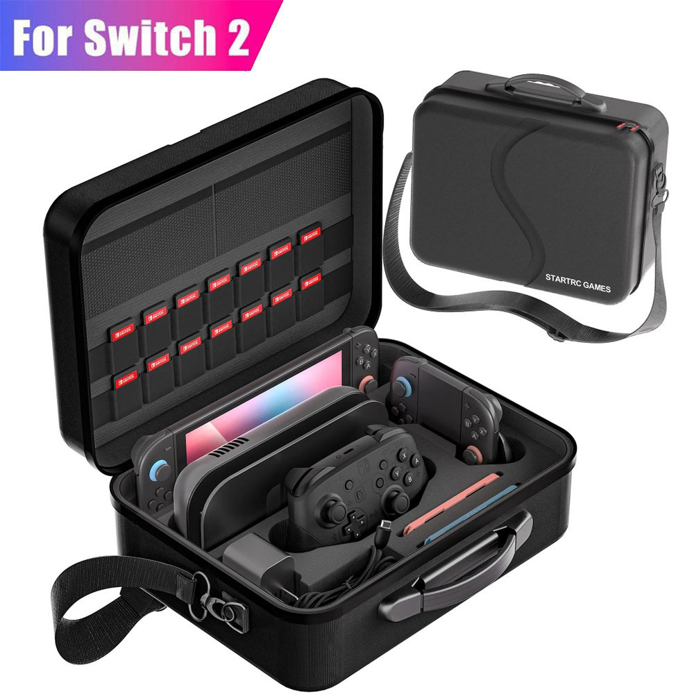 Large Capacity Full Set Storage Bag For Nintendo Switch 2 Portable Hand One shoulder Storage Bag ...