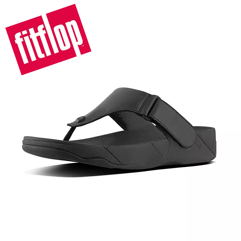 【Gift Box Packaging-Original】2025 New Leather Fitflops Mens Flip Flops ...