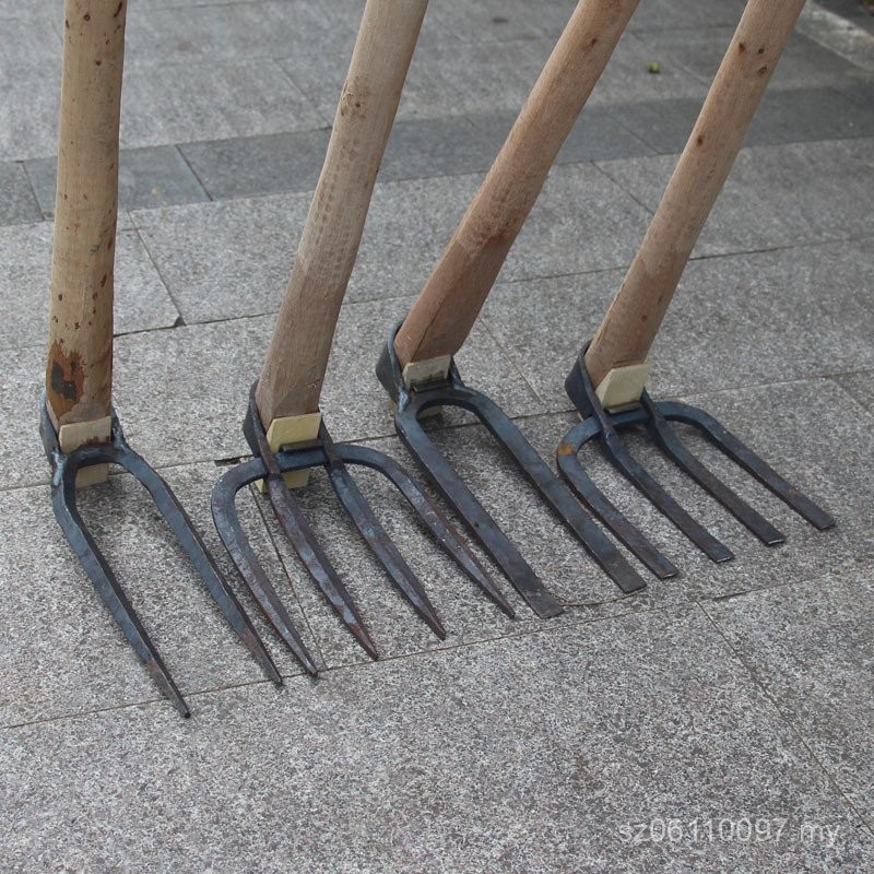 Four-Tooth Sharp-Tooth Two-Tooth Forged 1.5-Tooth Rice Multi-Farm Tools ...