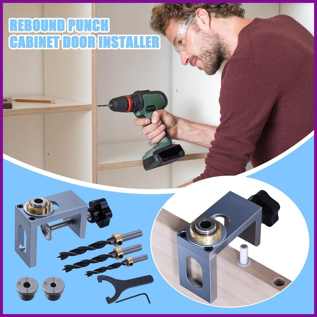 Cabinet Door Installer Tool Aluminium Alloy Cabinet Door Positioning ...