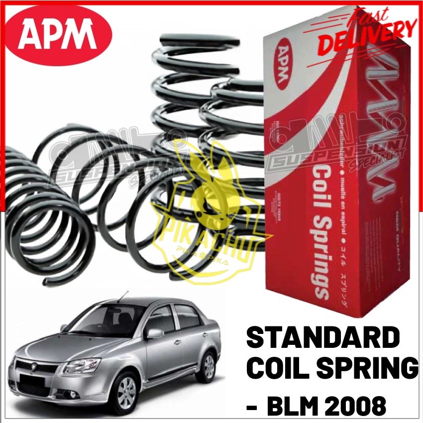 PROTON SAGA BLM (2008) / FLX / FL (2011) APM STANDARD COIL SPRING 1 SET ...