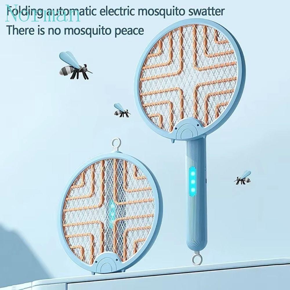 NORMAN Electric Mosquito Killer, USB Rechargeable 2 in 1 Mosquito ...