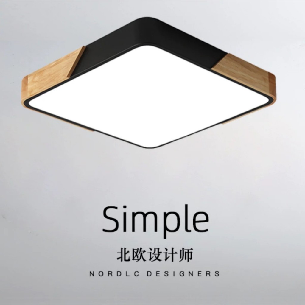 Modern Ceiling Light 220V Led Ceiling Lamp 3 Color Lampu Siling Energy ...