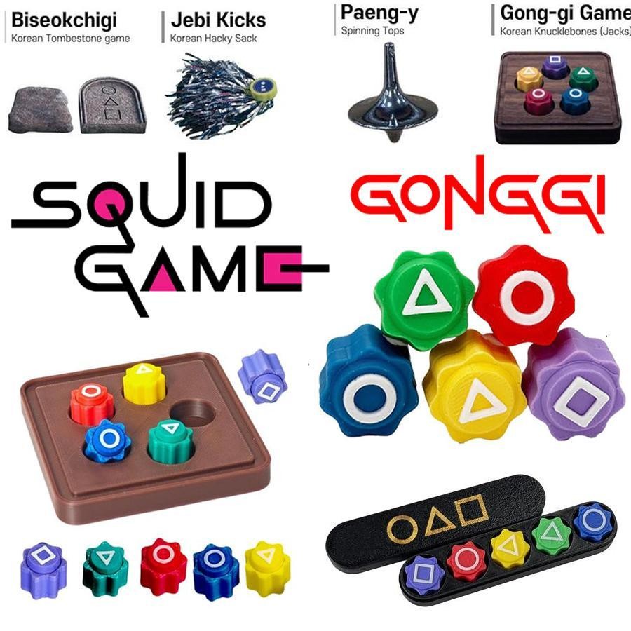 Gonggi Set Game – Squid Game 2 – Stones Korean Jacks Game Korean Folk ...