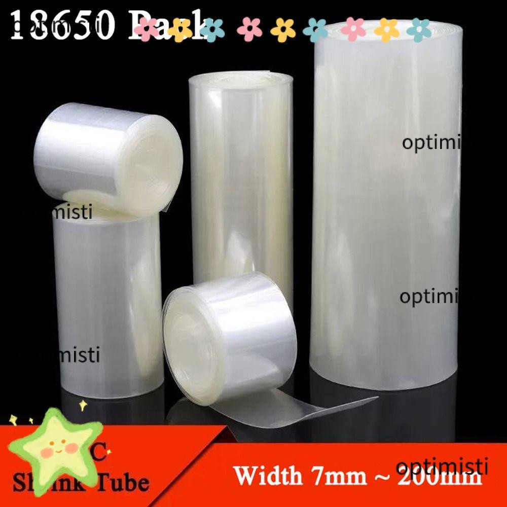 OPTIMISTI 1 Meter PVC Heat Shrink Tube, 30mm-200mm Width Lithium ...