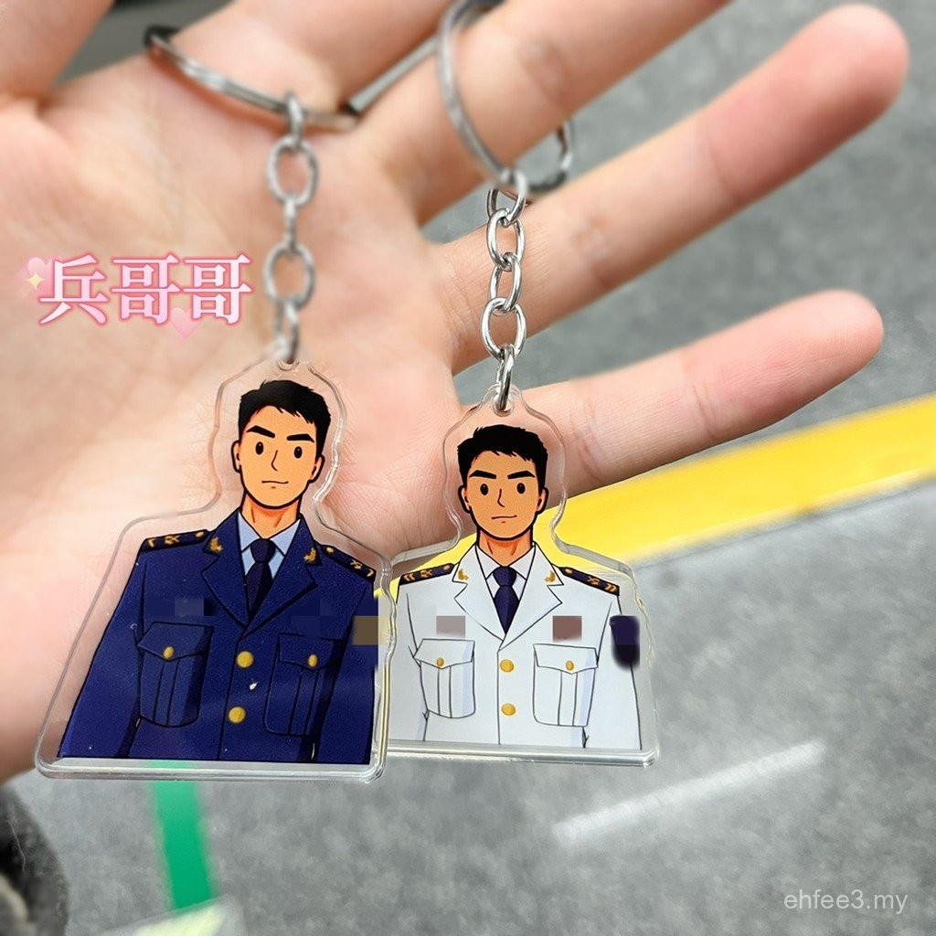 Hadiah Loket Anak Patung Rantai Kunci Abang Askar untuk Hubungan ...