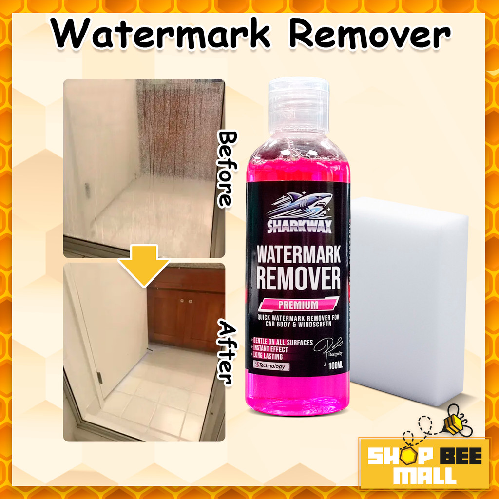 [Pencuci Cermin] Shark Wax Glass Watermark Remover With Free Magic ...