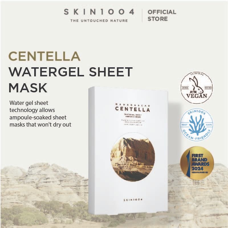 SKIN1004 Madagascar Centella Watergel Sheet Ampoule Mask Cruelty-Free ...