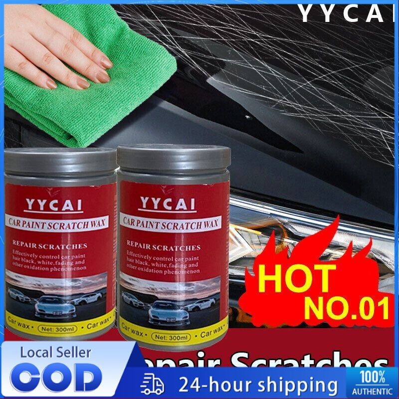 No Scratches! Car Scratch Remover 300ML Car Polish Cream Repair Easy ...