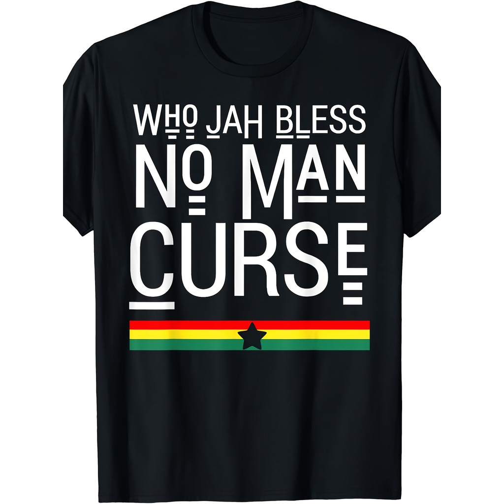 Jah Bless, Jangan Kutuk Orang, Bendera Rasta, Reggae Roots, Baju-T ...