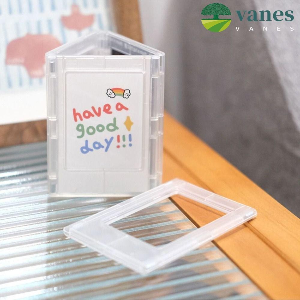VANES Magnetic Picture Frames, Transparent Magnet Design Photo Frame, 3 ...